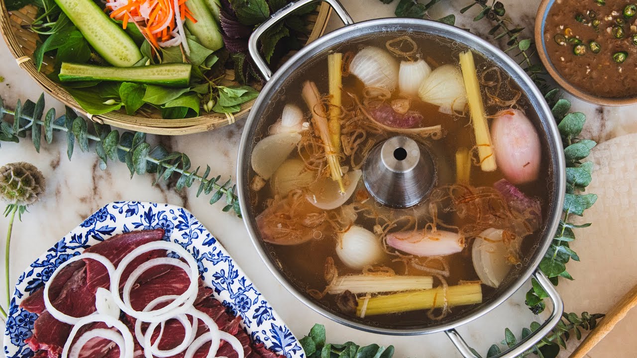 Bo Nhung Dam - Vietnamese Beef Hot Pot that’s part of 7 Courses of Beef ...