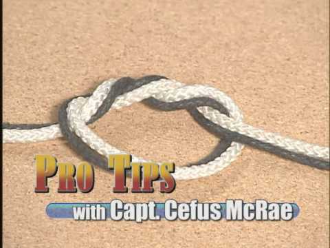 Fishing Knot - Surgeon's Knot - Nuts & Bolts Pro Tip - YouTube