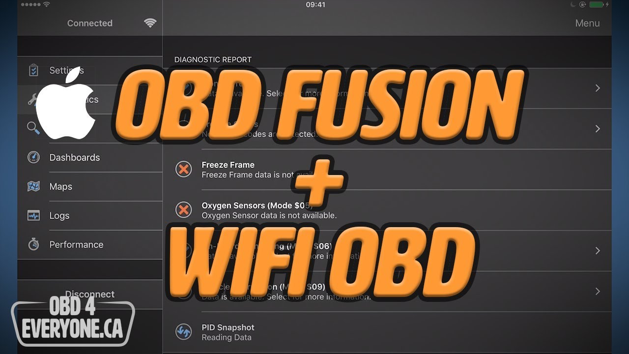 OBD Fusion for iOS & WIFI OBD: Set up & Connecting: OBD4Everyone Ep. 6 ...