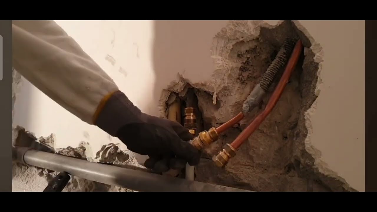 ZELF UPONOR RTM KOPPELINGEN AANSLUITEN ZONDER PERSTANG - YouTube