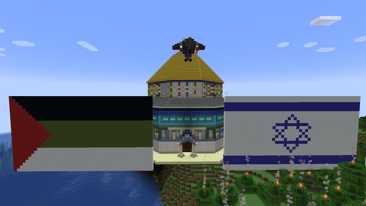 MINECRAFT - FİLİSTİN - İSRAİL - MESCİD-İ AKSA - HAMAS - KUBBETÜ'S-SAHRE ...