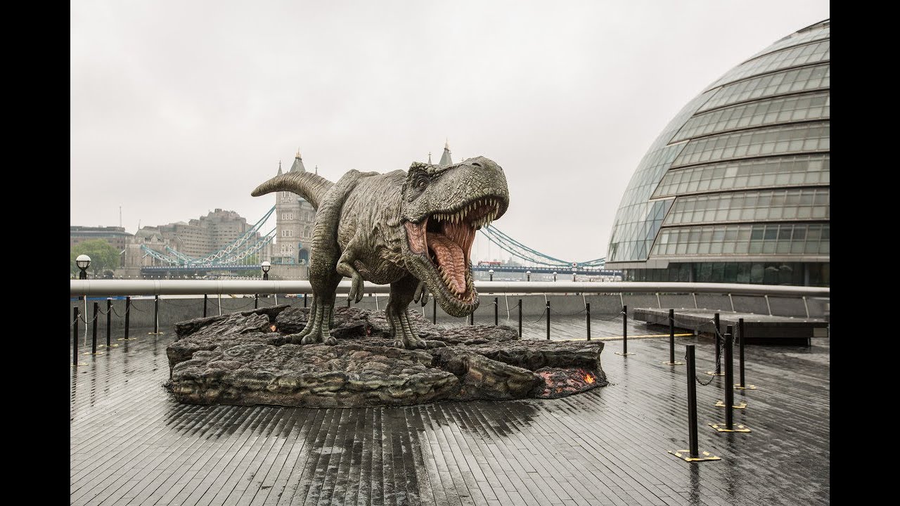 Dinosaurs Take Over London for Jurassic World: Fallen Kingdom ...