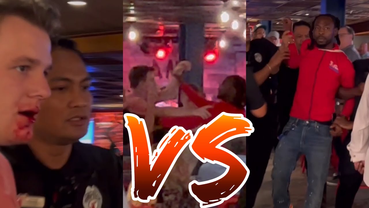 Fight breaks out on board CARNIVAL MARDI GRAS! - YouTube