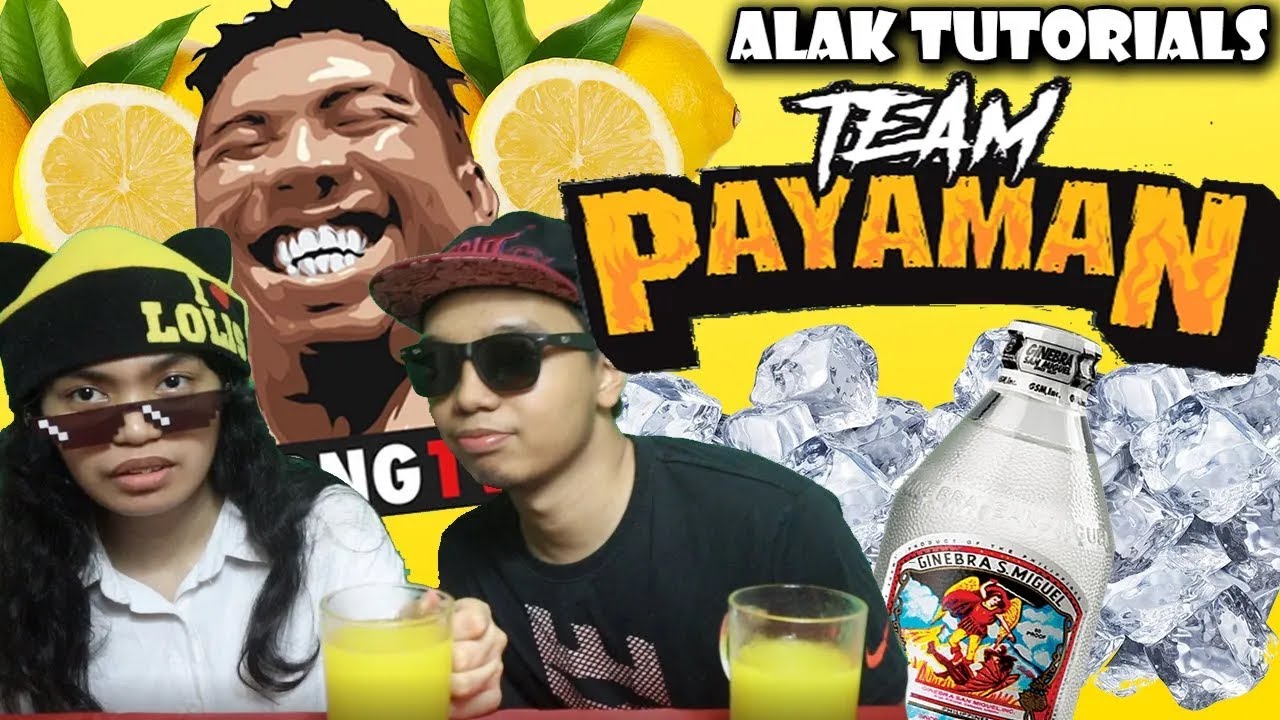 TEAM PAYAMAN GIN MIX ALAK MIX FOR @CongTheVlogger Pinoy Cocktail | Alak ...