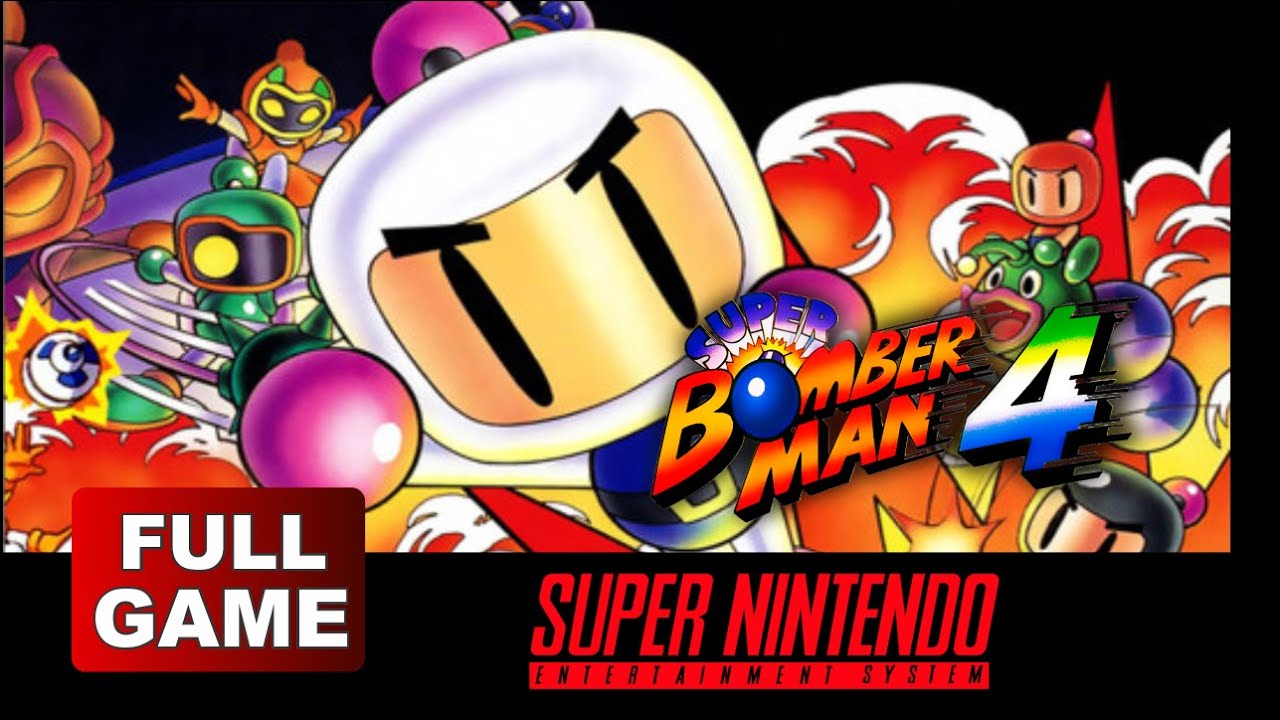 Super Bomberman 4 (SNES) – Longplay Full Game - YouTube