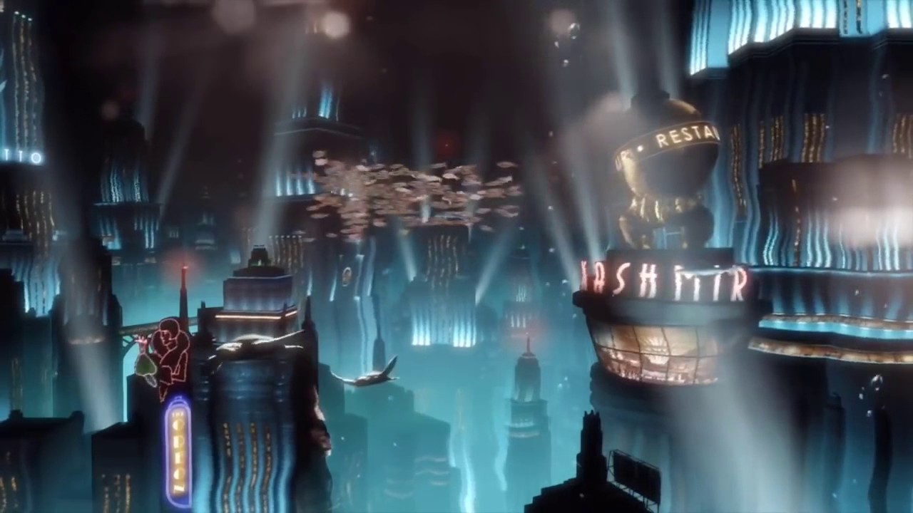 Bioshock Ambience – Rapture Underwater City Sounds (ASMR, Relaxation ...