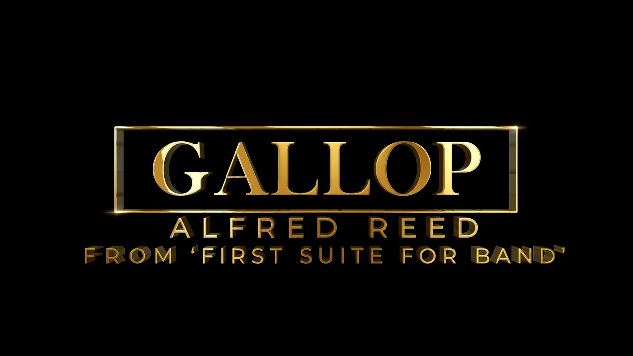 Gallop - Alfred Reed - YouTube