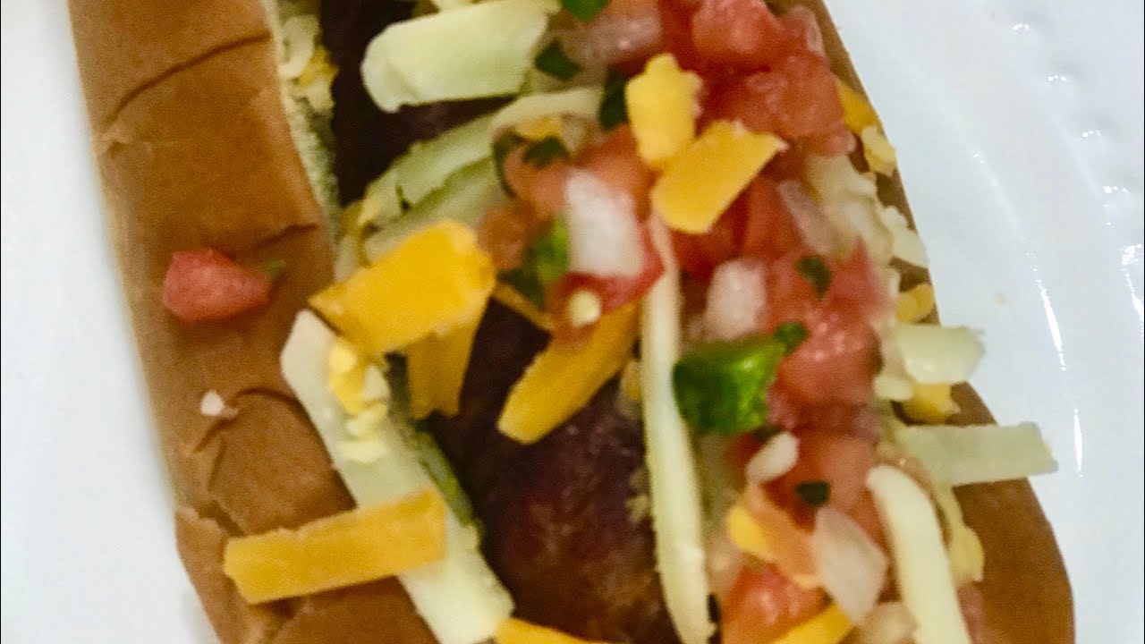 Bacon Wrapped Beef Franks - YouTube