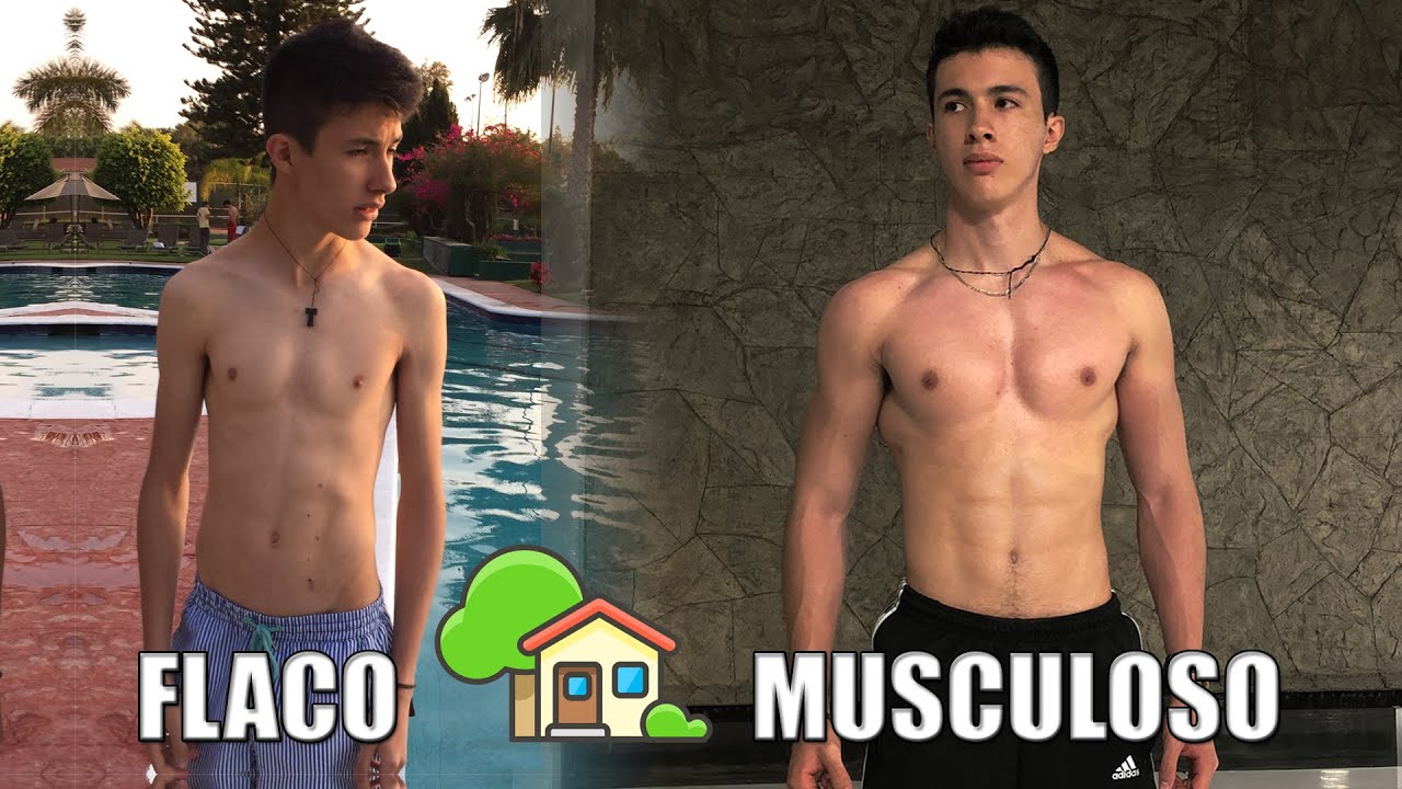 RUTINA Para FLACOS ECTOMORFOS En CASA | Rutina Para Aumentar Masa ...