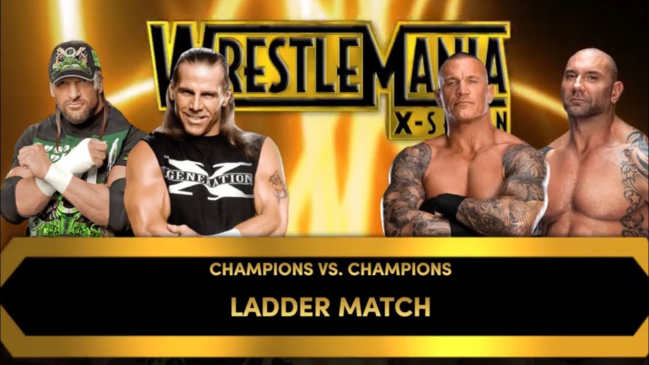 Climb to Glory: DX vs. Evolution Ladder Match | WWE 2K24 PS5 4K 60FPS ...