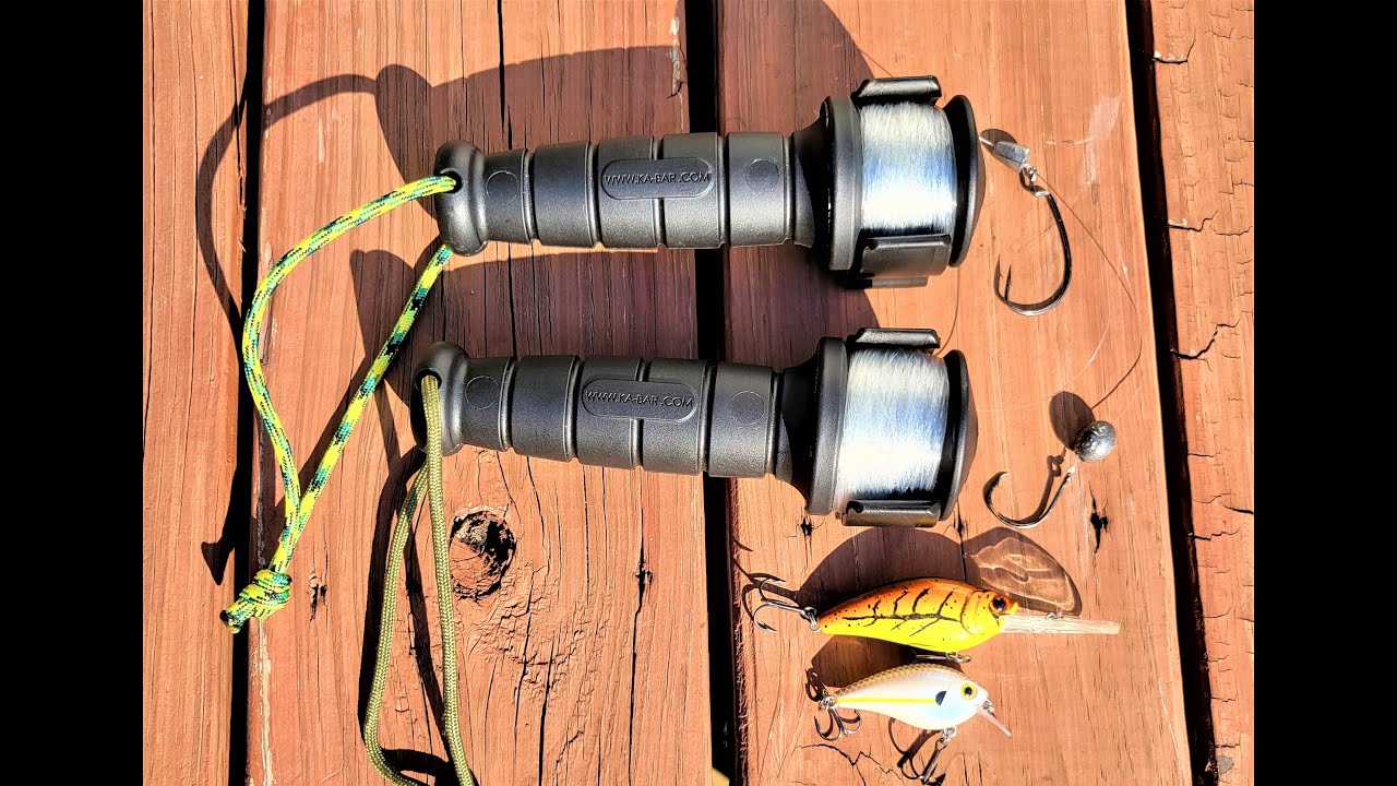 Survival Handline Fishing Reel (KA-BAR Backpack Kaster) - YouTube