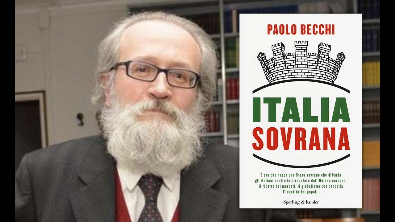Il Manifesto Sovranista di Paolo Becchi - YouTube