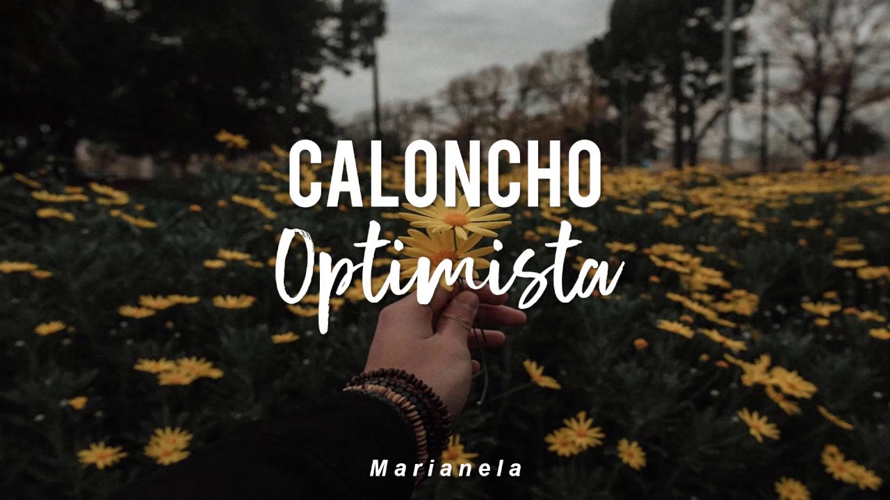 Caloncho - Optimista // Letra - YouTube