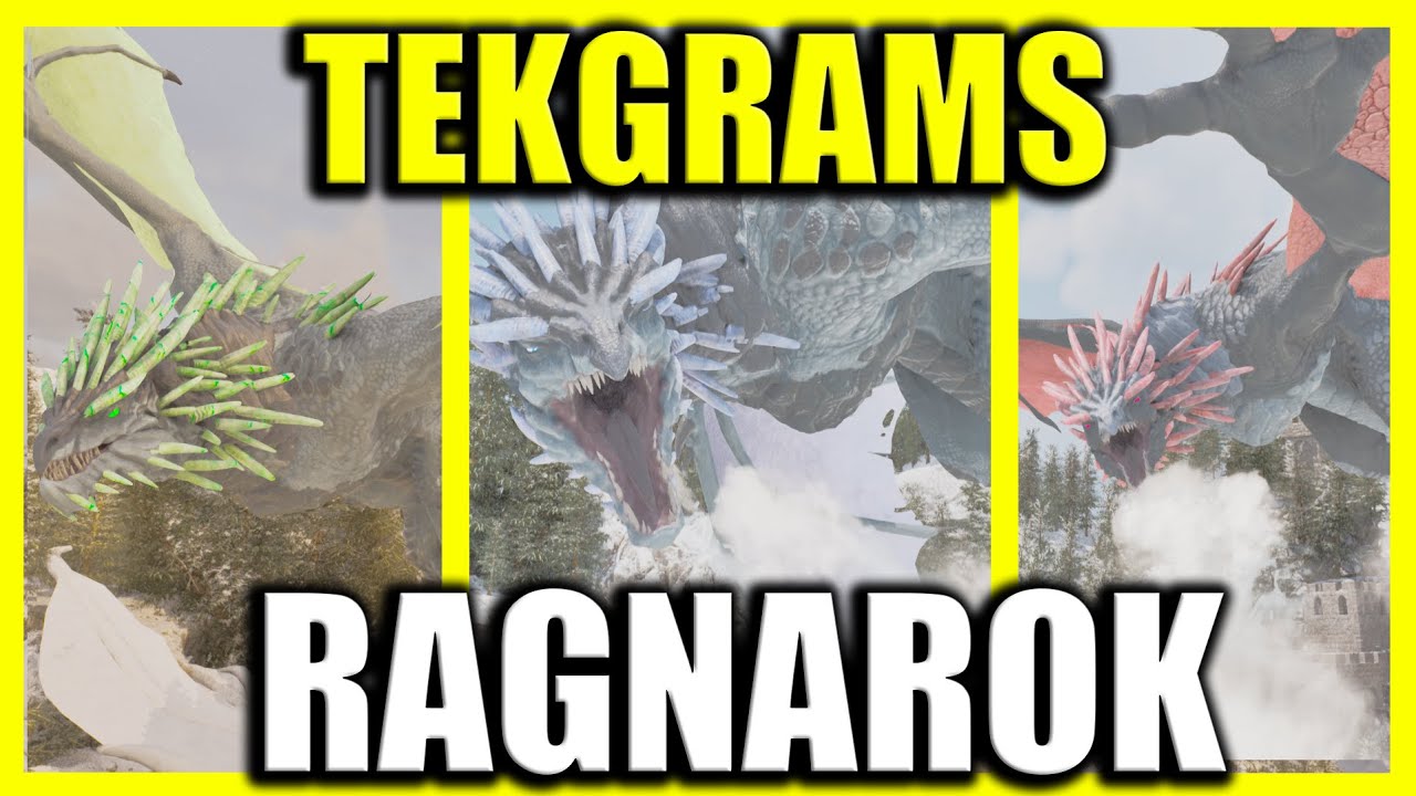 Ragnarok All TEKGRAMS Engrams and how much Element the Boss Gives Gamma ...