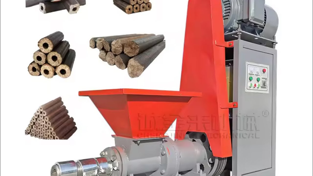 AFFORDABLE MINI BRIQUETTING MACHINE IN INDIA| RICE HUSK BIOCOAL ...