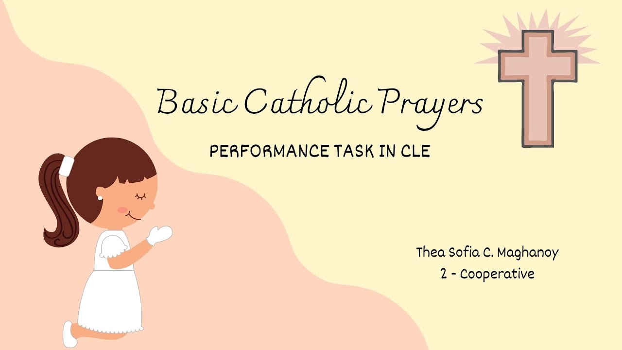 Catholic Basic Prayers - YouTube