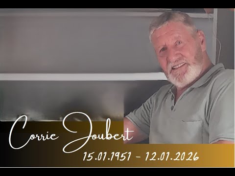 Funeral Service of Br Corrie Joubert - YouTube