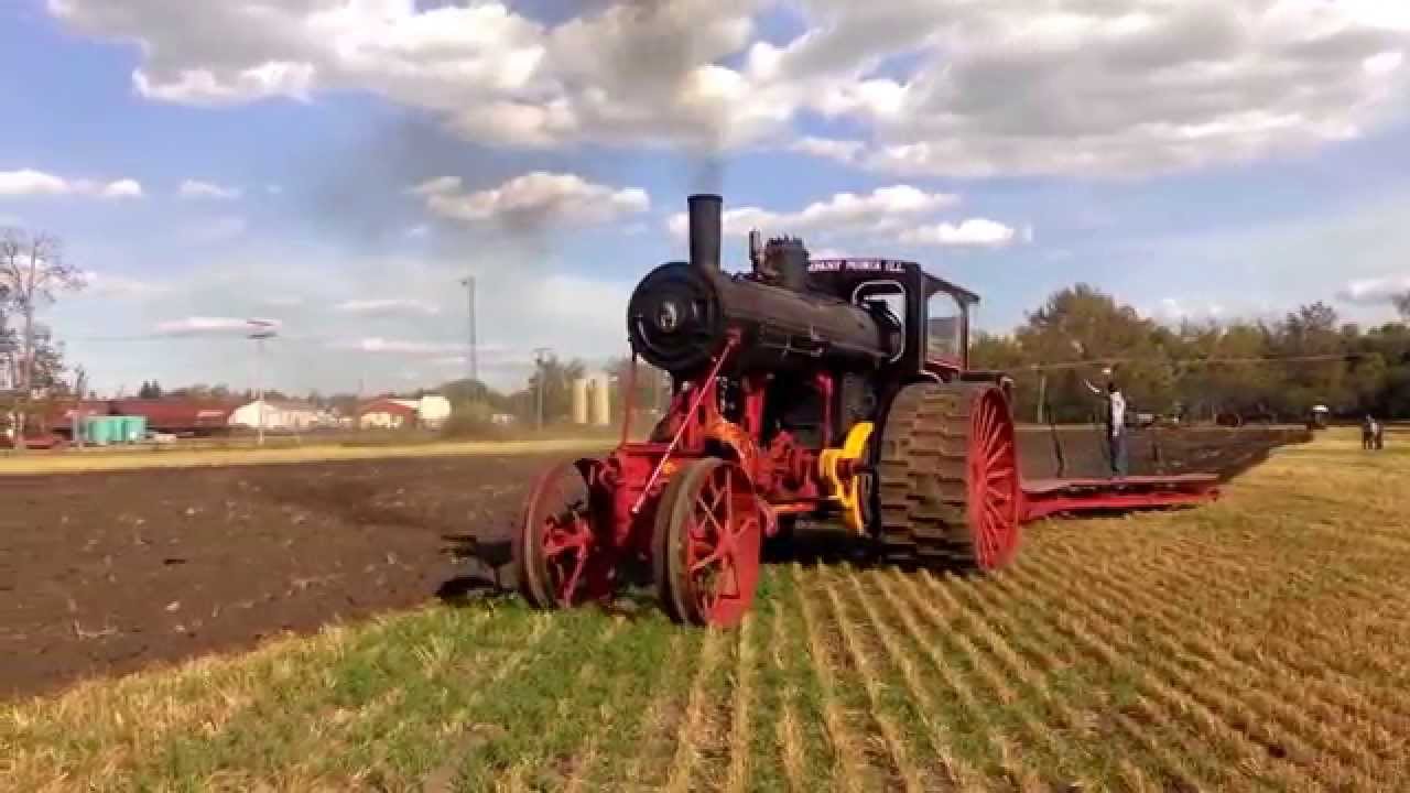 40 HP Avery Steam Engine Plowing - YouTube