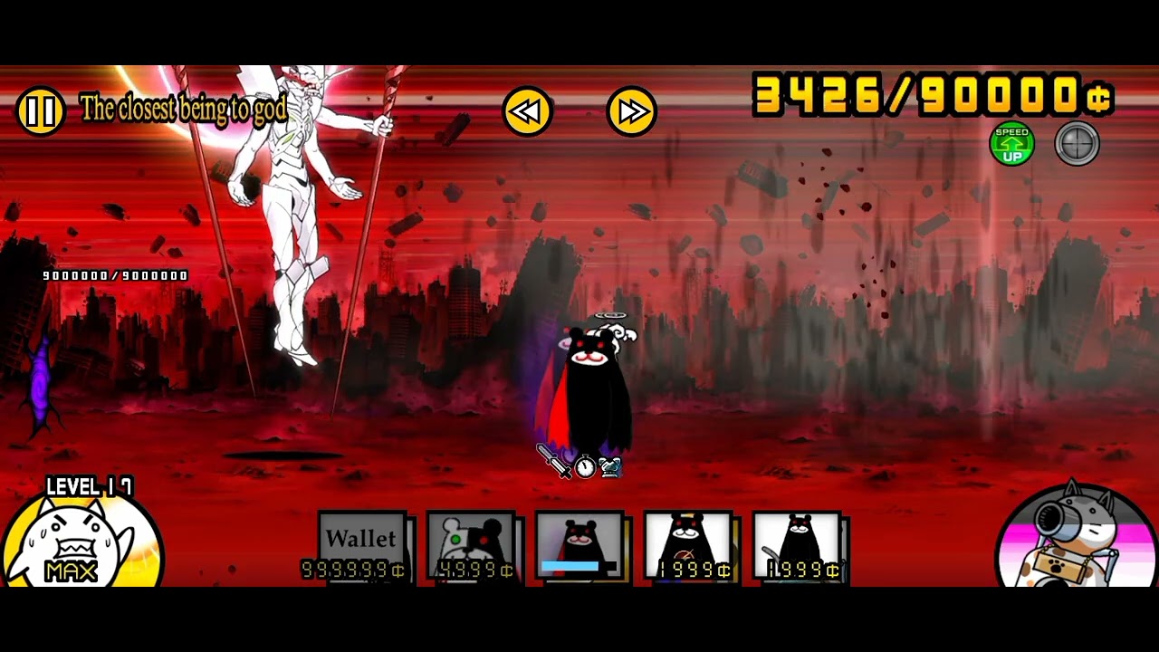 The Battle Cat Ultimate nhưng tôi đánh Eva Unit-13 V2 (Eva Unit-13 ...