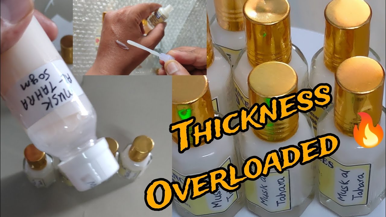 Musk Al Tahara thick by Zubeyr fragrances.. - YouTube