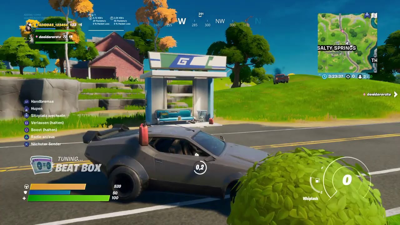 Fortnite autos in fortnite kampflabor teil 1 - YouTube