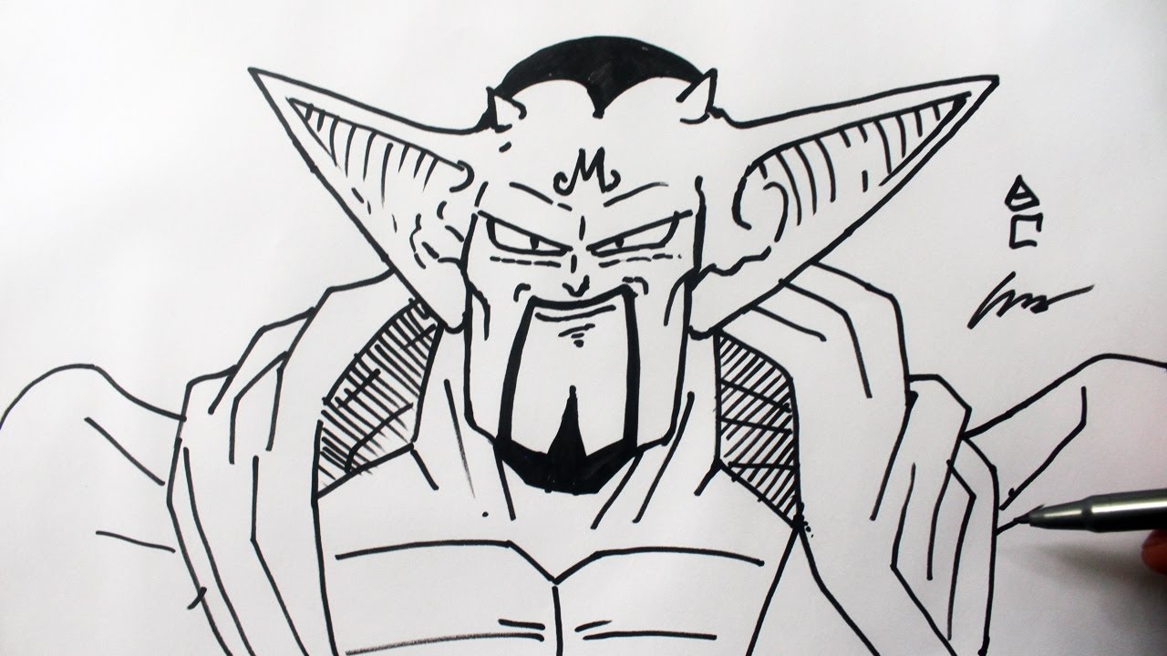 Como Desenhar o Dabura [DBZ] - (How to Draw Dabura) - SLAY DESENHOS ...