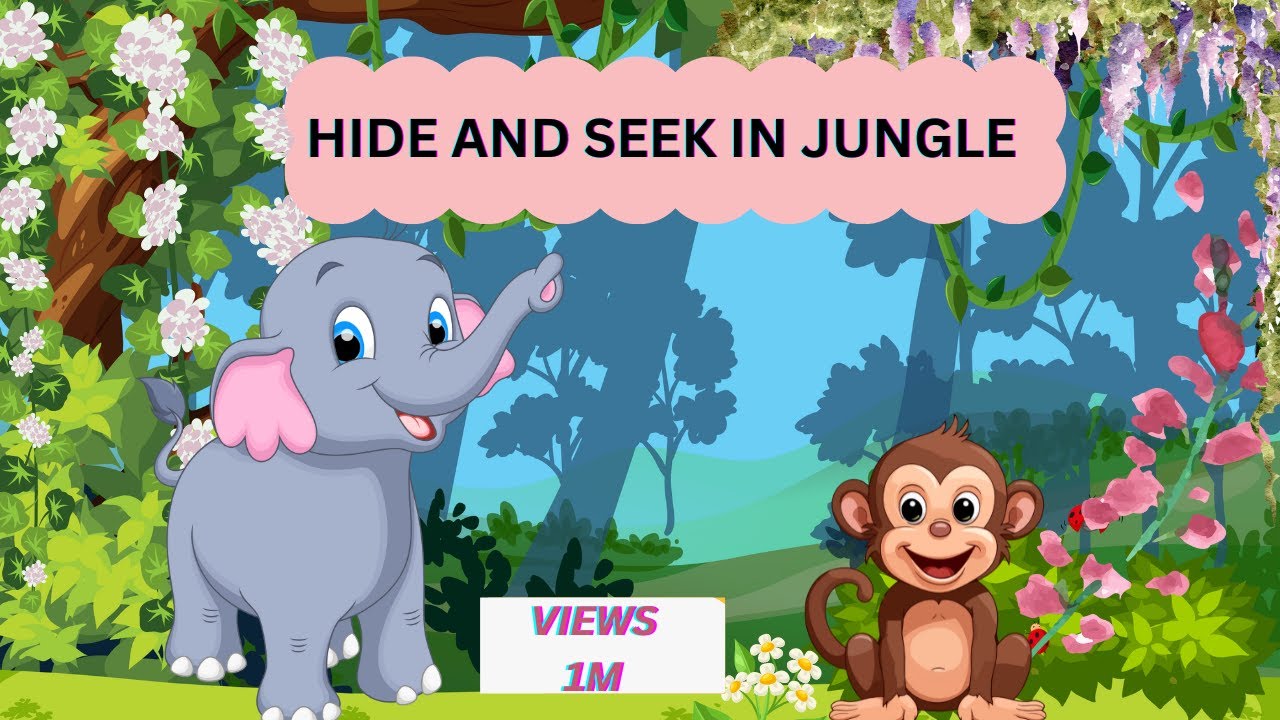 HIDE AND SEEK IN JUNGLE | KIDS MORAL STORIES | STORIES - YouTube