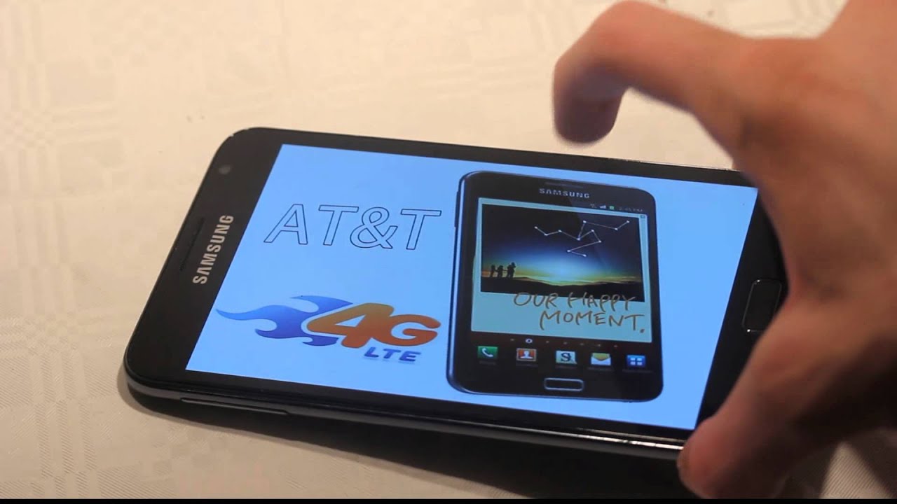 Samsung GALAXY Note (SGH 1717) 4G LTE AT&T Early 2012 CES Launch? 1 ...