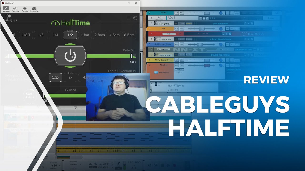 Cableguys HalfTime Effect Plugin Review - YouTube