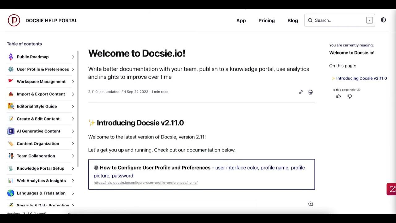 Docsie Product Overview Introduction - YouTube