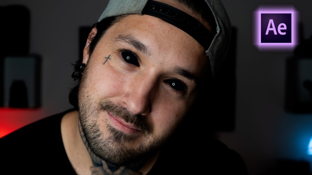 EASY DEMON EYES TUTORIAL in Adobe After Effects!! - YouTube