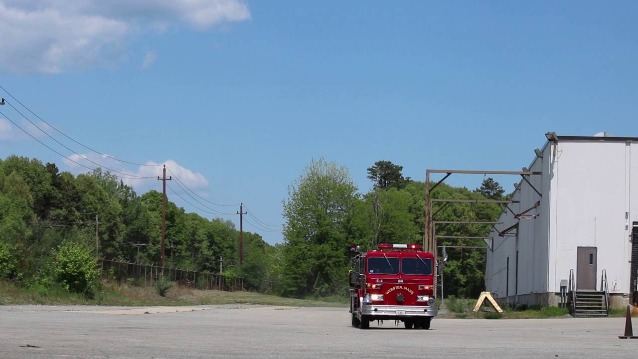 Webster, MA Engine 4 Maxim Fire Engine - YouTube