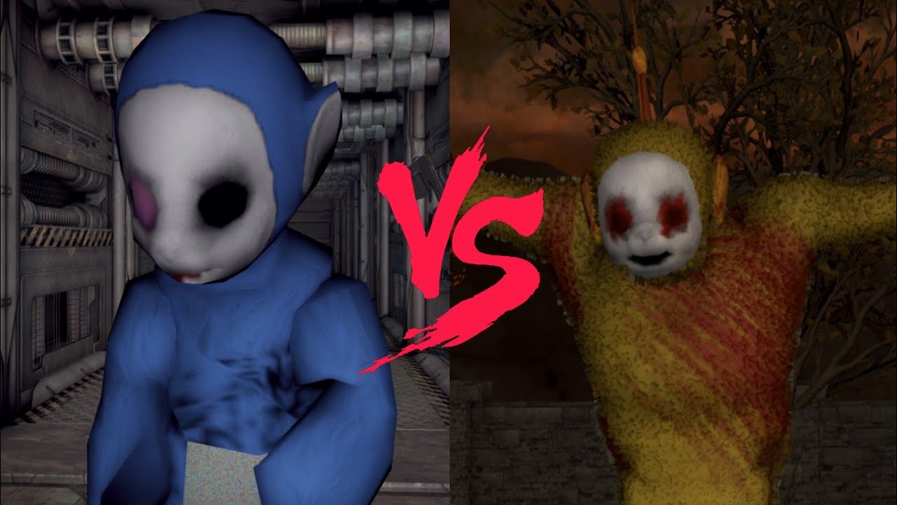 infected worker vs infected laa laa-slendytubbies 3 - YouTube