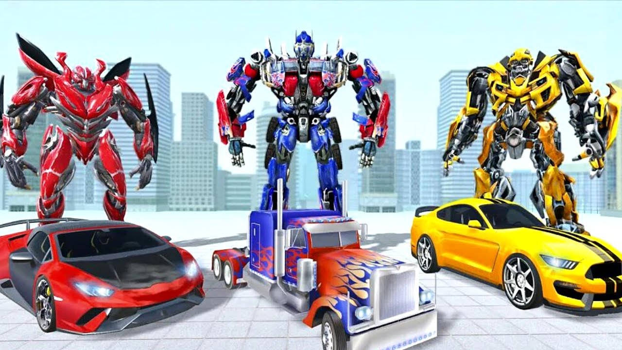 Optimus Prime Multiple Transformation Jet Robot Car Game 2020 - Android ...