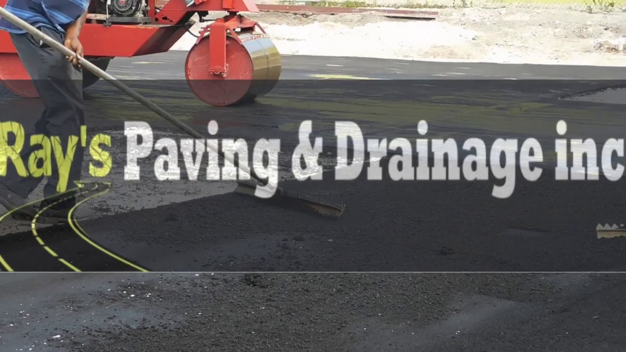 Paving and striping - YouTube