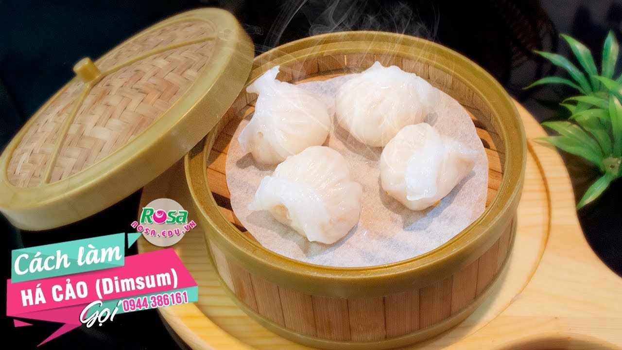 Làm HÁ CẢO NHÂN TÔM THỊT Chuẩn Hương Vị Trung Hoa - Mở quán Dumpling ...