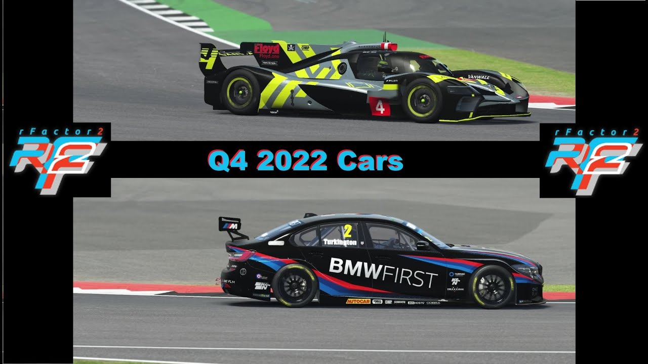 rFactor 2 Q4 2022 Cars - YouTube
