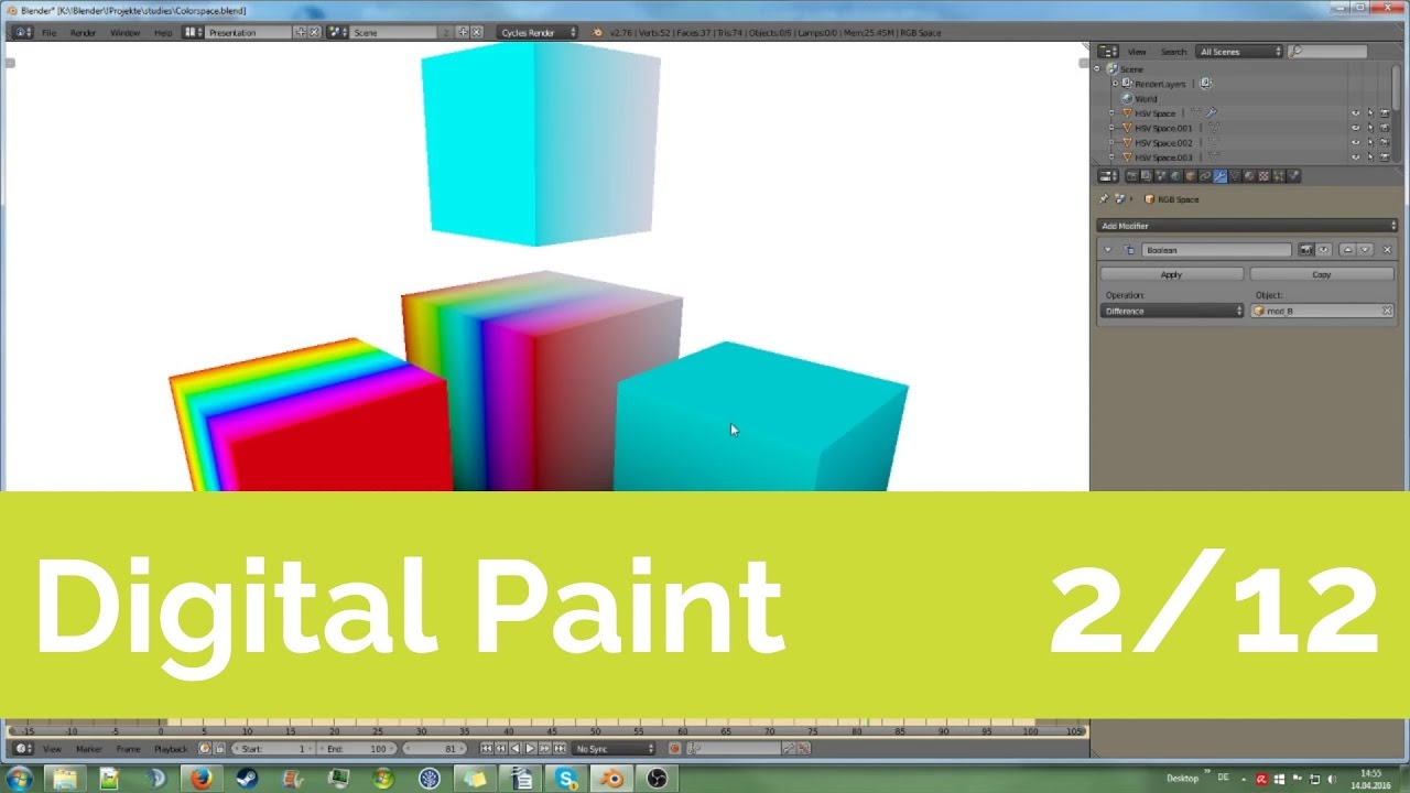 CML: Digital Paint [2/12][Tutorial] - YouTube