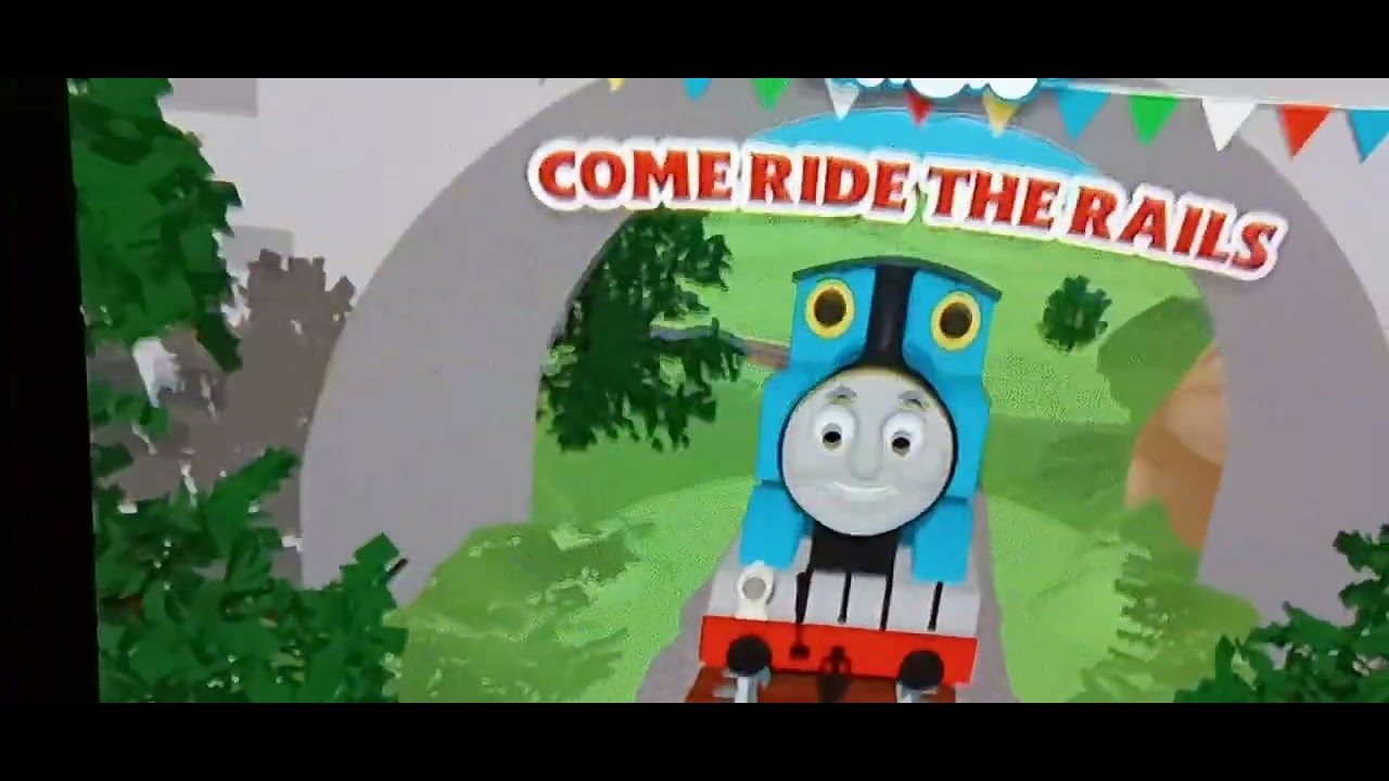 Thomas & Friends Come Ride The Rails 2006 DVD menu walkthrough (2010 ...