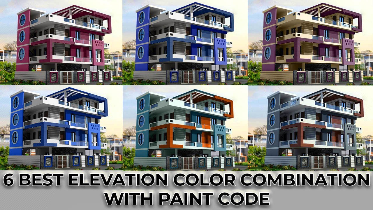 Elevation Paint Colour Combination | Elevation Colours In Asian Paints ...