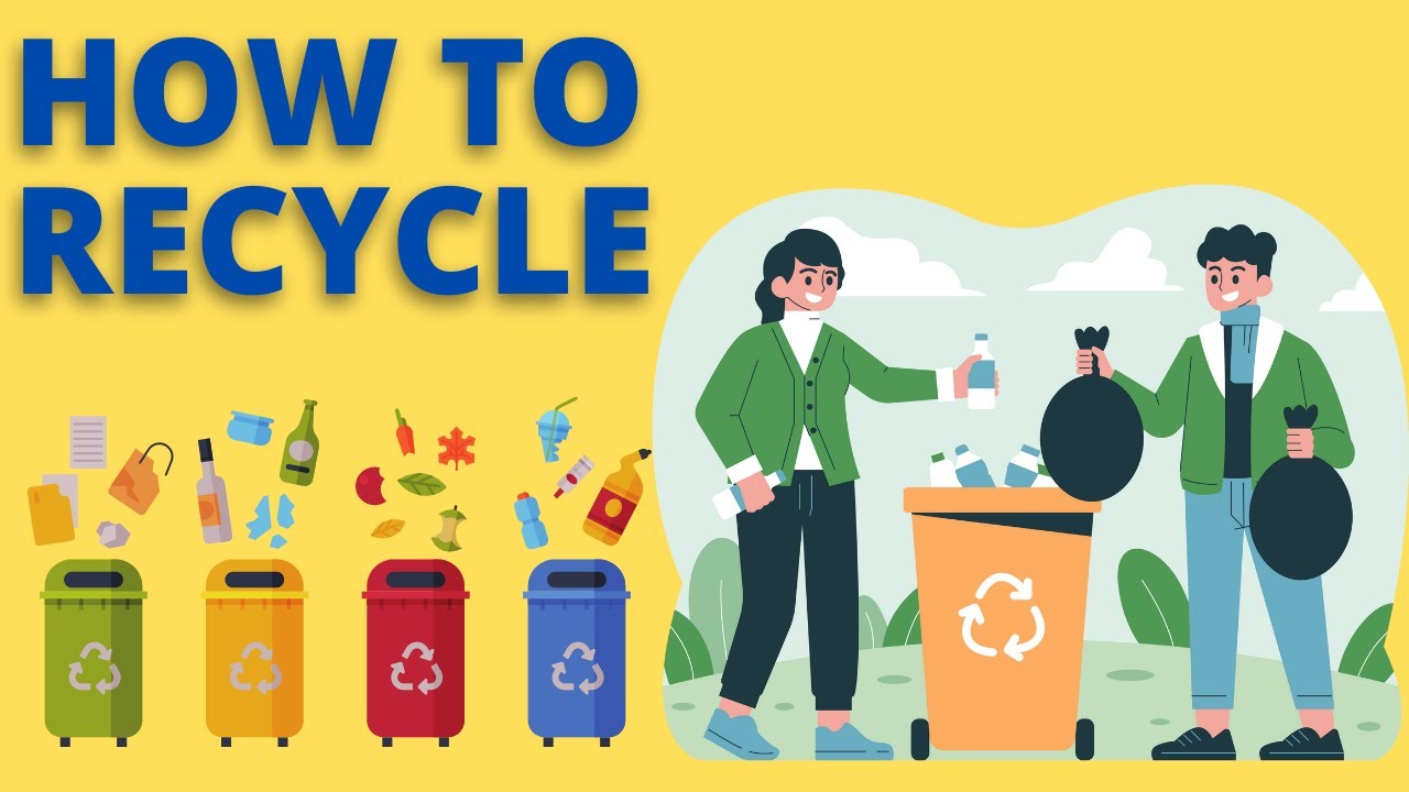 Recycling for Kids | Recycling Plastic, Glass, and Paper | Recycle ...