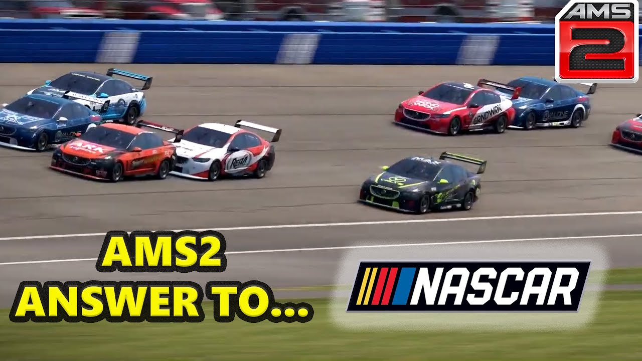 AMS2 Oval Racing - NASCAR Vibes - YouTube