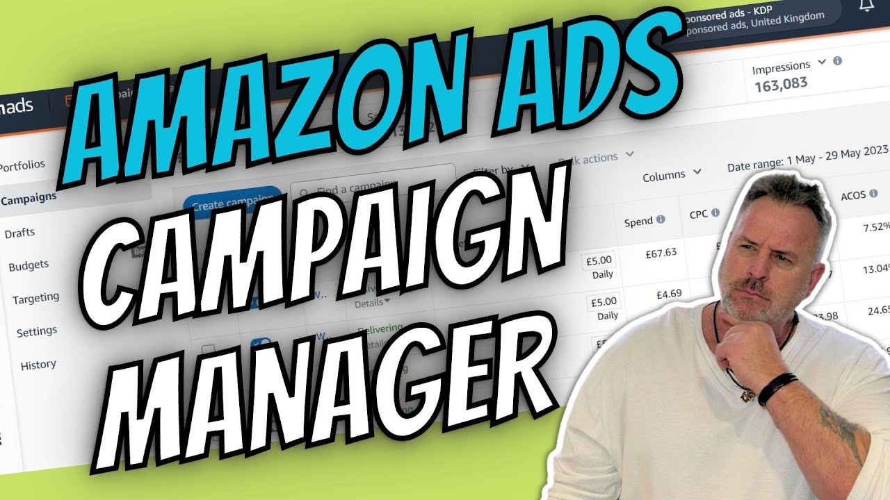 Amazon Ads Campaign Manager and Working With ACOS - YouTube