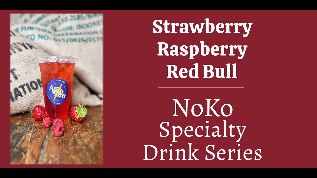 Strawberry Raspberry Red Bull Quencher - YouTube