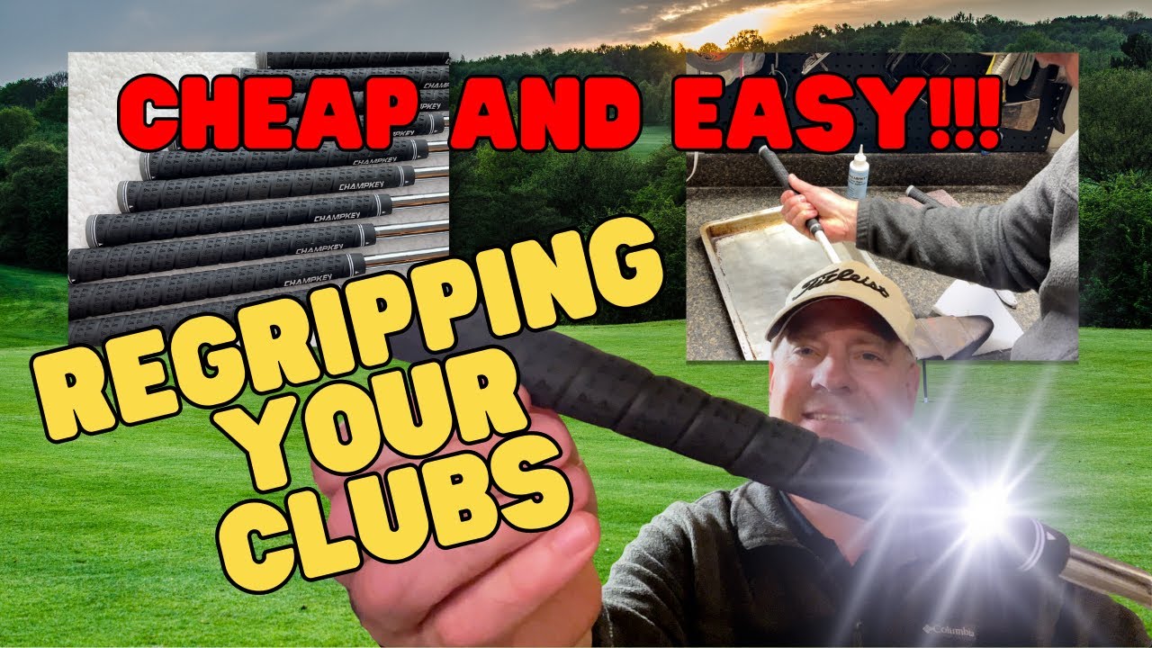 Regripping Clubs at Home | Cheap and Easy! - YouTube
