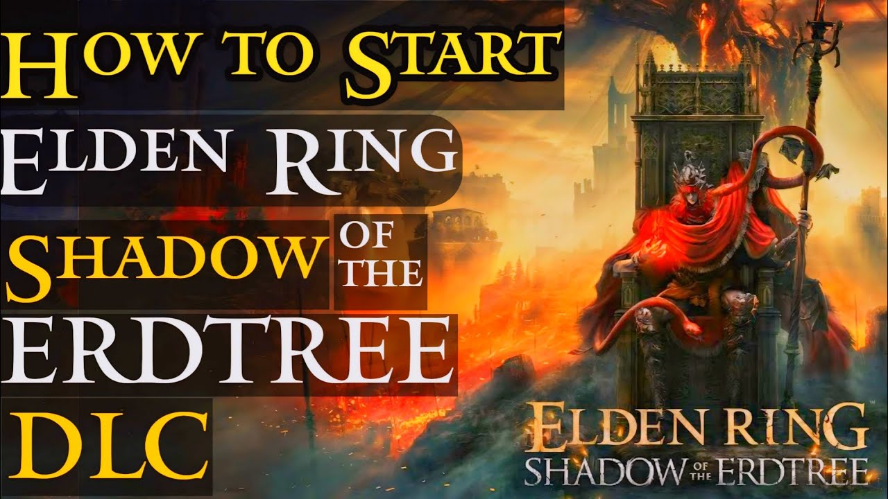 How to Start Shadow of Erdtree DLC and Radhan Festival Elden Ring - YouTube