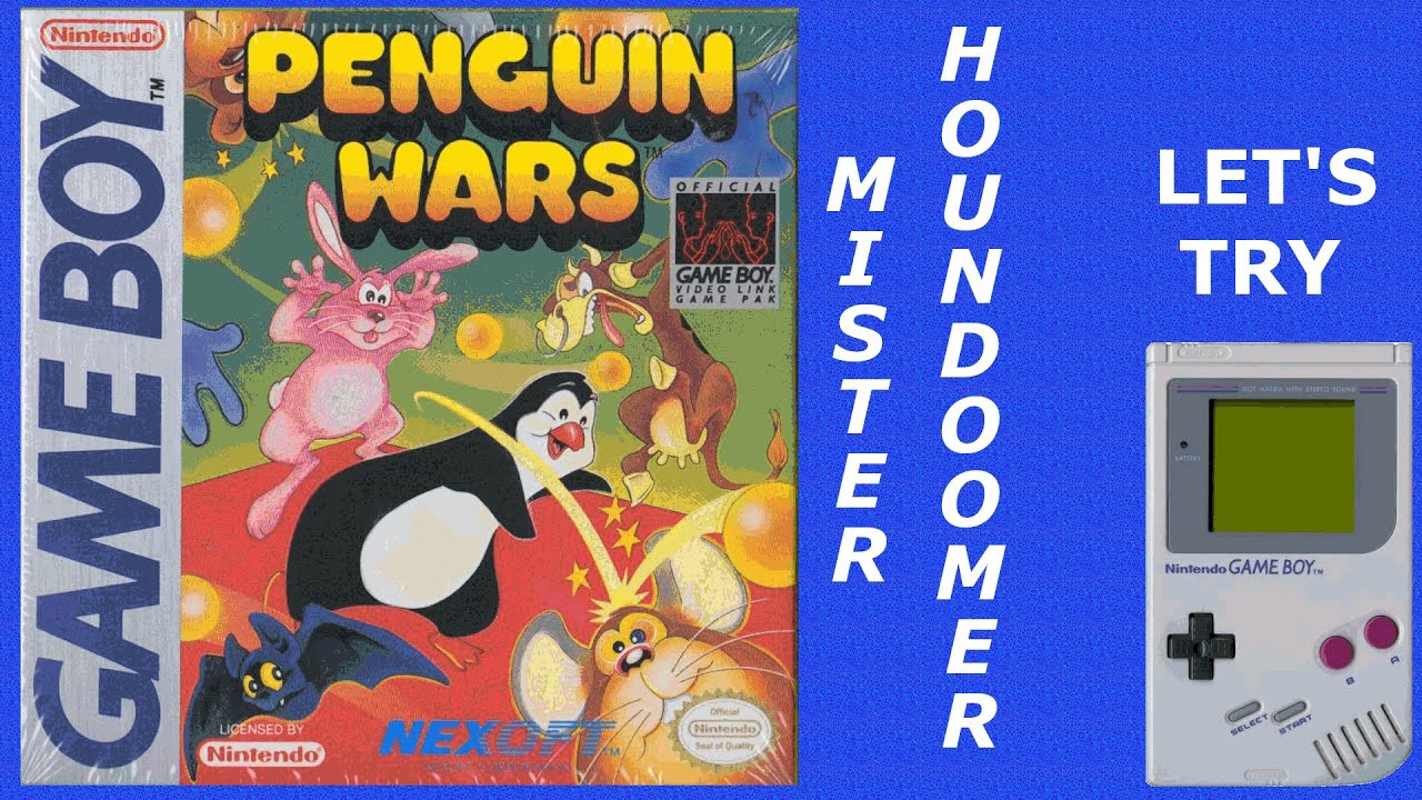 Penguin Wars - Game Boy Let's Try Series Episode 90 - YouTube