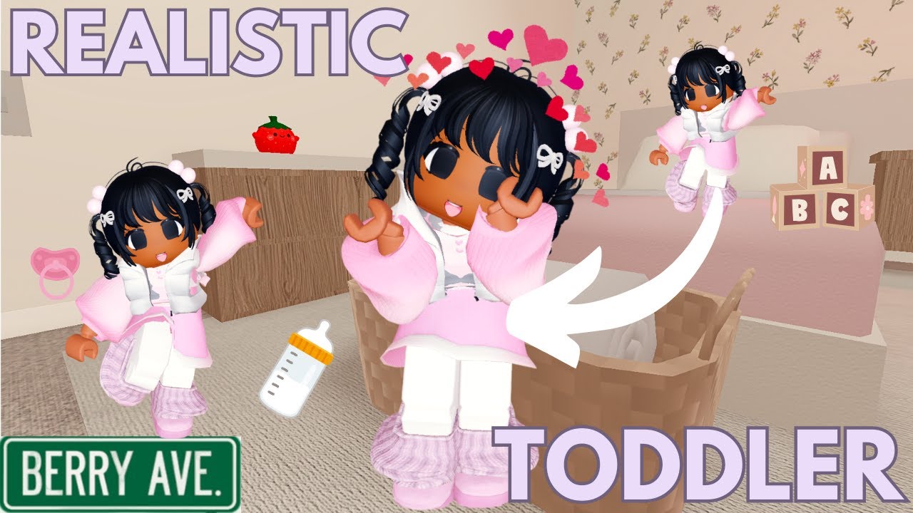 *REALISTIC* Toddler Tutorial in BERRY AVENUE!! - YouTube