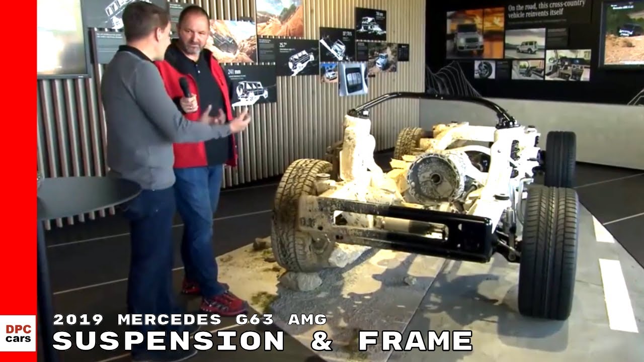 2019 Mercedes G63 AMG Suspension & Frame Explained - YouTube