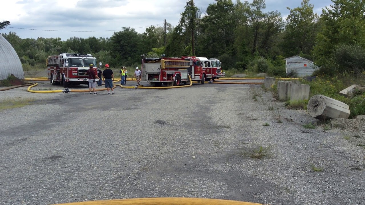Part 4- LDH Relay Pumping Drill - Amenia, NY - August 2018 - YouTube